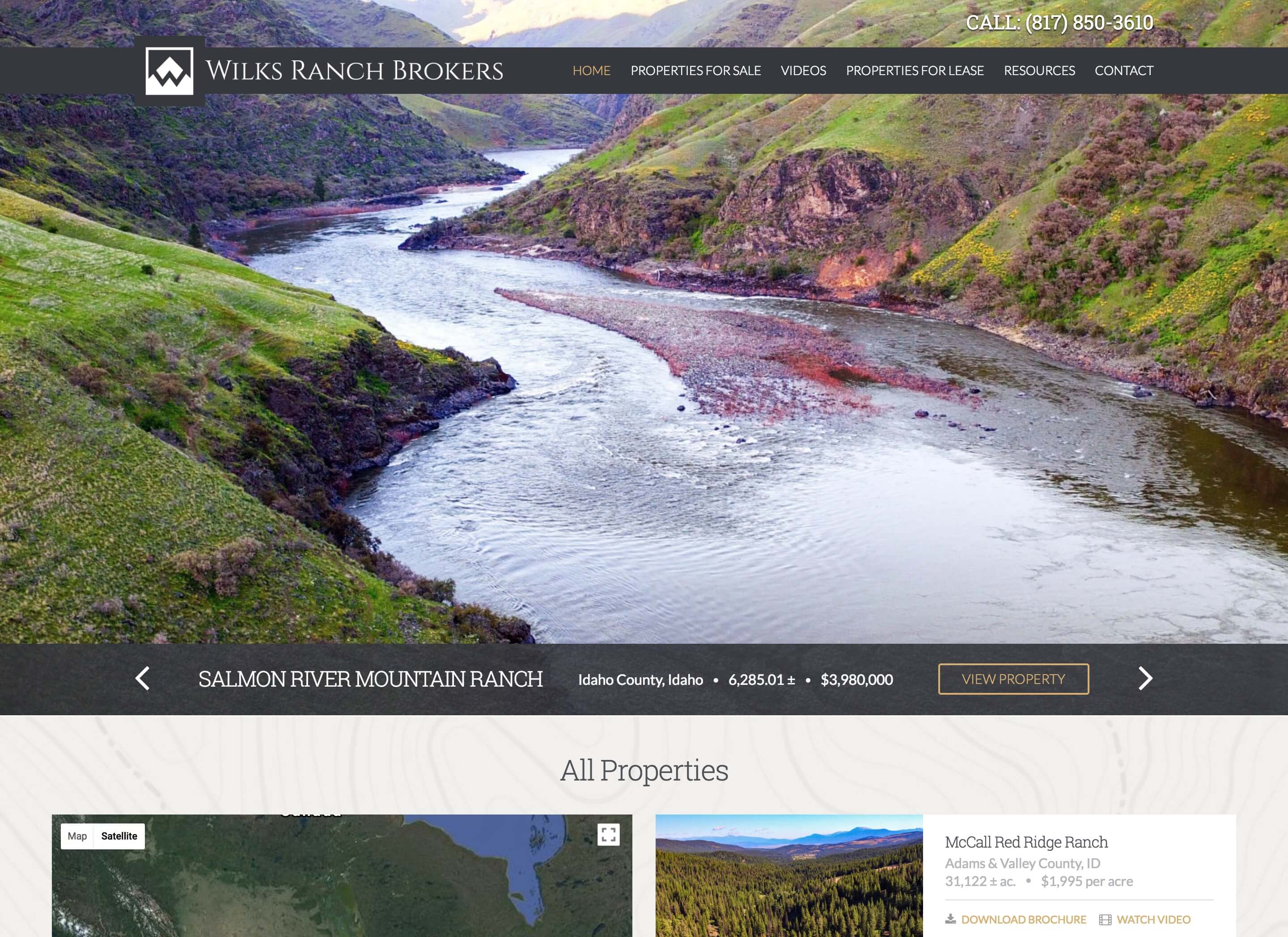 Wilks Ranch Brokers: Custom WordPress Development | Bound By